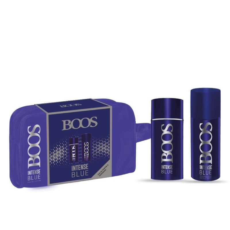 Necessaire Boos Intense Blue EDPx 60 ml + 1 Deo x 150 ml - Simplicity