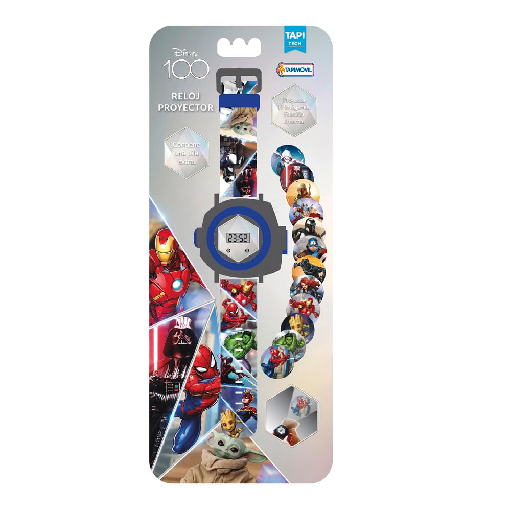 Reloj Tapimovil Proyector Marvel x 100 un | Farmacity - Simplicity