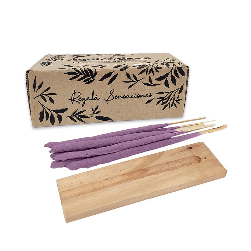 Set Sahumador Aquí y Ahora Porta Sahumerio + 7 Sahumerios Palo Santo ...