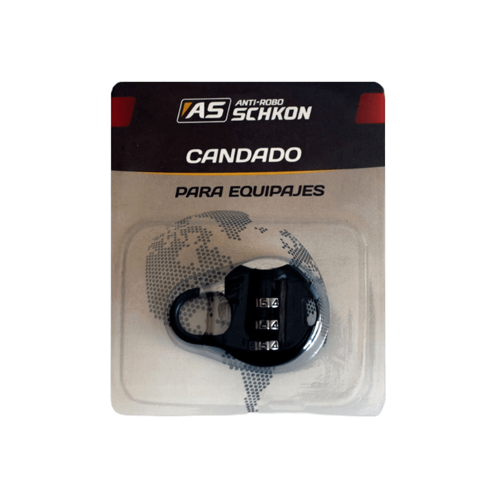 Candado Schkon con Combinación Celeste - Simplicity