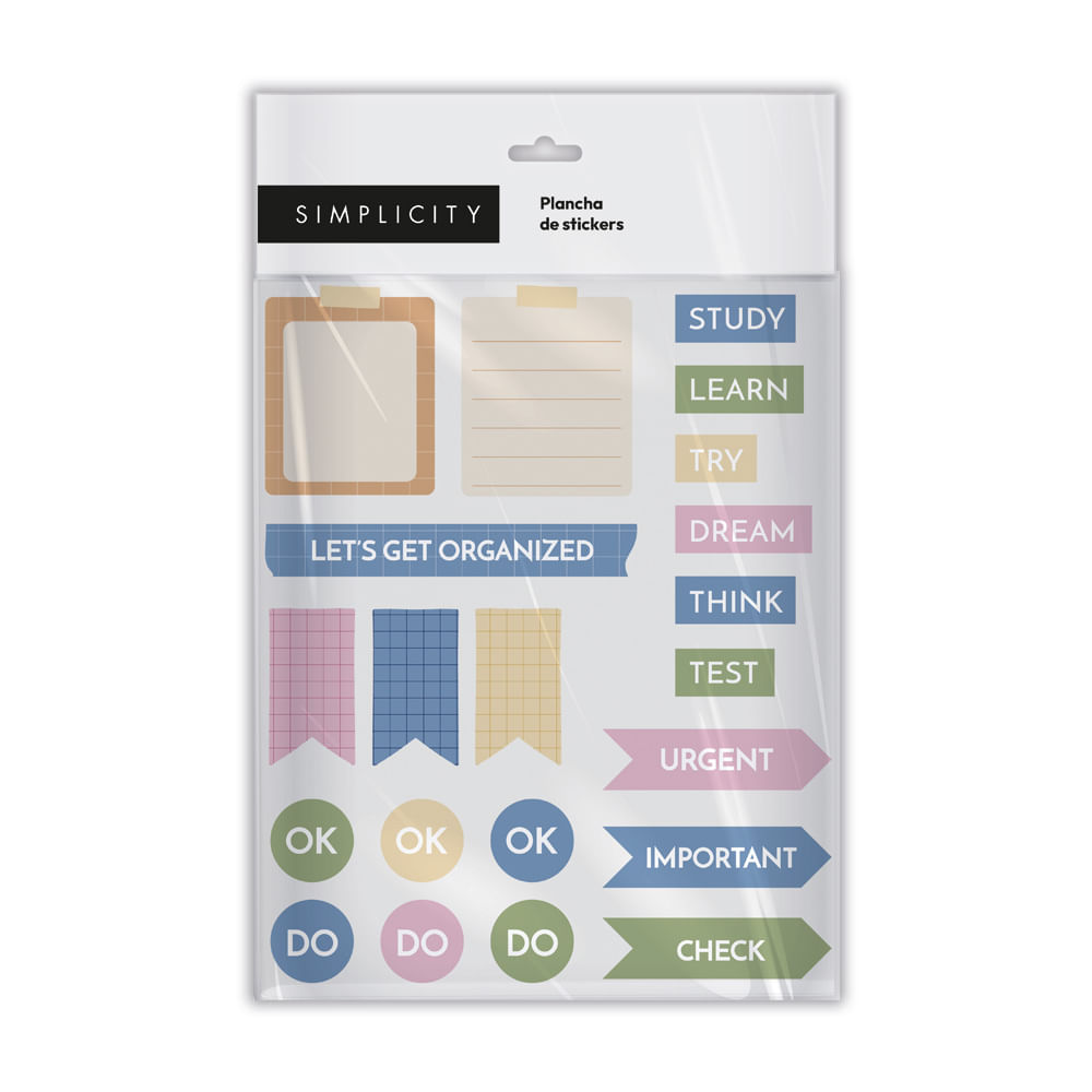 Stickers Simplicity Basic - Simplicity